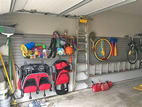 Slatwall Installation St Louis Garage Designs Of Stl
