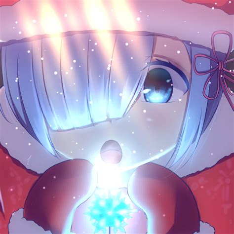 Christmas Rem Re Zero V Wallpaper Engine