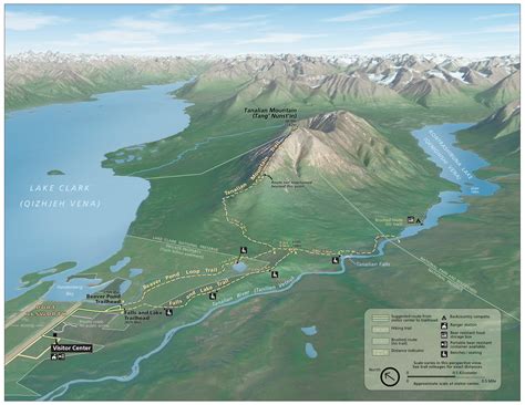 Lake Clark Maps Npmaps Free National Park Maps