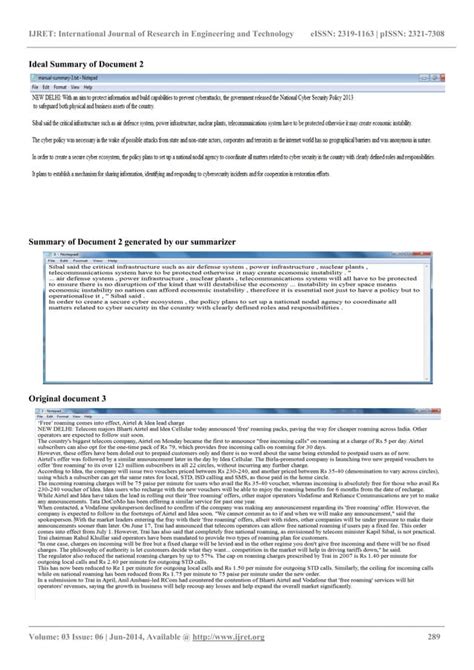An Automatic Text Summarization Using Lexical Cohesion And Correlation