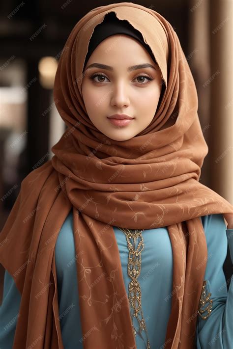 Premium Ai Image A Hijab Fashion Girl Photo Ai Generated