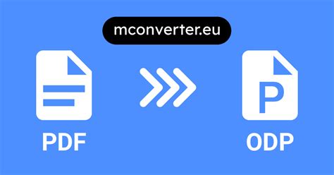 PDF To ODP Converter Online Free MConverter