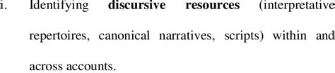 Tasks Involved In Performative Performance Analysis Task 1