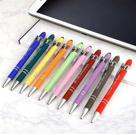 Engraved Pen Mulitple Colors To Choose From Luxury Pen Personalized