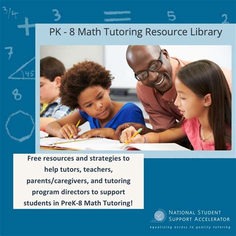 National Student Support Accelerator on LinkedIn: PK - 8 Math Tutoring ...