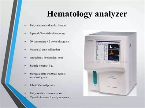 Hematology Auto Analyzer Pptx