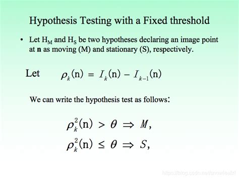 五、motion Detection And Estimation（运动检测于估计） Csdn博客