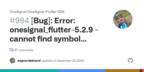 [bug] error onesignal flutter 5 2 9 cannot find symbol import io