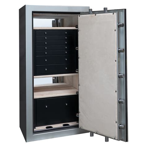 Clancy Large Tall Jewelry Safe With Drawers And Shelfs Ready To Ship