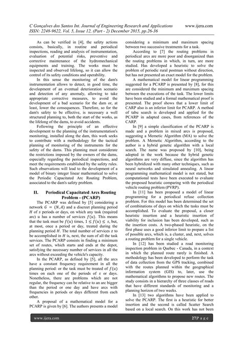 A Mathematical Modeling Proposal For A Multiple Tasks Periodic Capacitated Arc Routing Problem