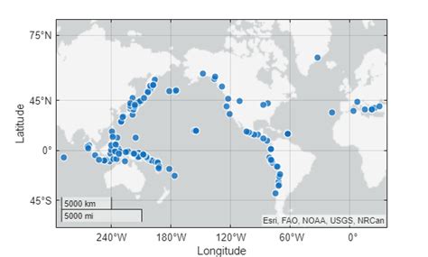 Control Bubbles In Standalone Geographic Bubble Charts Matlab And Simulink
