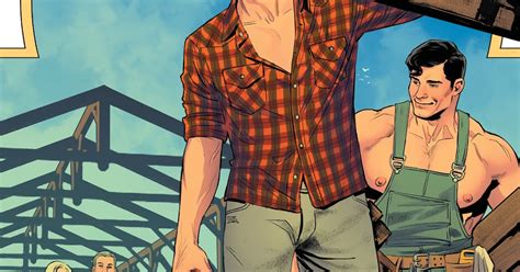 Shirtless Superman In Overalls