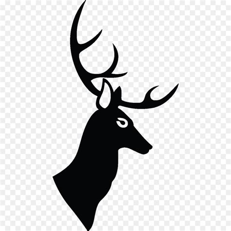 Free Deer Head Profile Silhouette Download Free Deer Head Profile