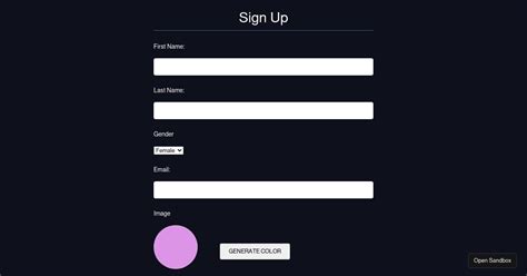 Basic Codesandbox