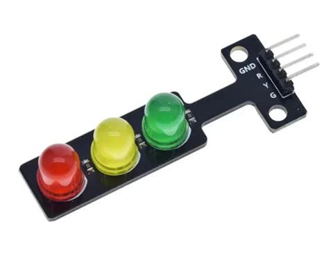 Módulo Luces Led Tipo Semáforo • Roostech Electronica