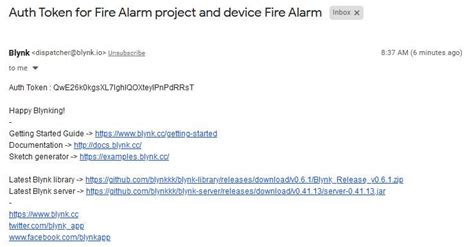 Iot Based Fire Alarm Notification Using Blynk