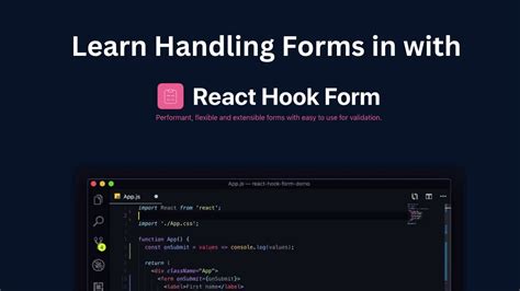 React Hook Form Tutorial In Hindi Form Management With Usestate
