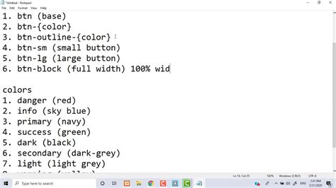 Bootstrap 44 Buttons 2 Youtube