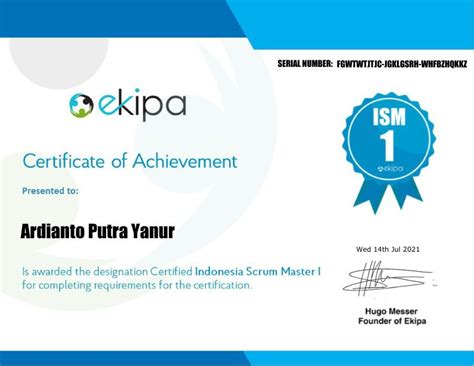 Ardianto Putra On Linkedin Continouslearning Scrummaster Agile