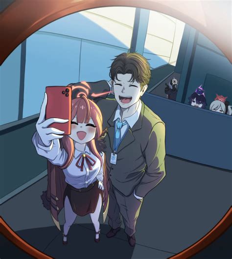 Sensei Kayoko Aru Mutsuki And Haruka Blue Archive Drawn By Pangtanto Danbooru