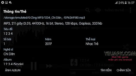 poweramp music player [full không check license] cho android