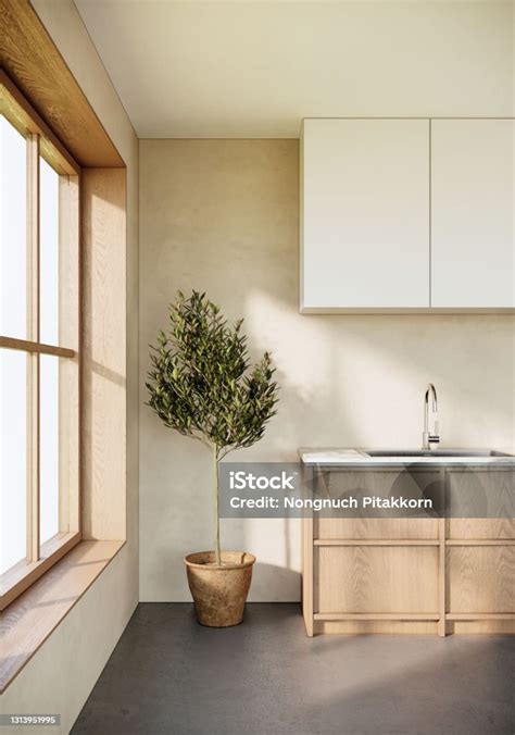 재팬디 모던 스칸디나비아 스타일의 아파트 인테리어 주방 디자인 3d 배경 수직 0명에 대한 스톡 사진 및 기타 이미지 0명 3차원 형태 가구 Istock