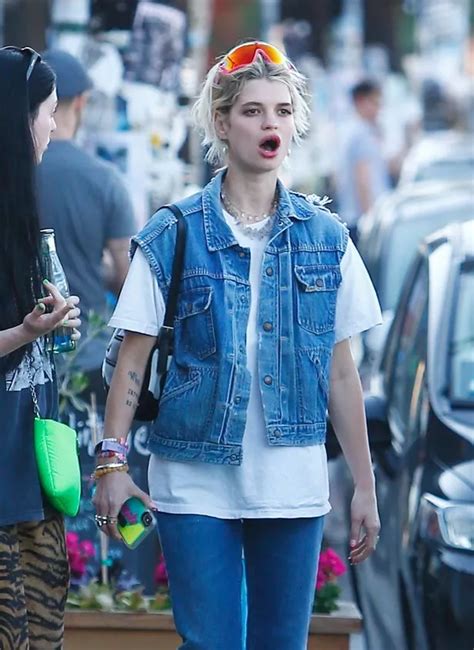 Pixie Geldof Sports Very Plumped Up Lips As She Steps Out In La