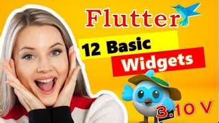 Flutter Important Basic Widgets In Tamil Flutter Doovi