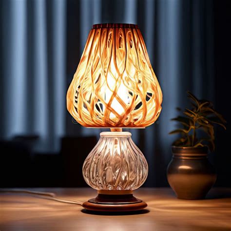 A Lamp And A Diffuser Morphed Together Creating An Ambiance Ett Stock Image Image Of Device
