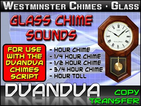 Second Life Marketplace Dvandva Chimes Westminster Glass