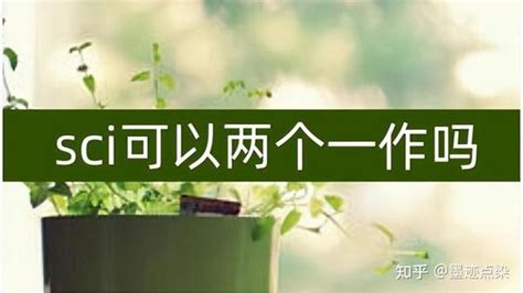 sci可以两个一作很常见但小心不被认可 知乎