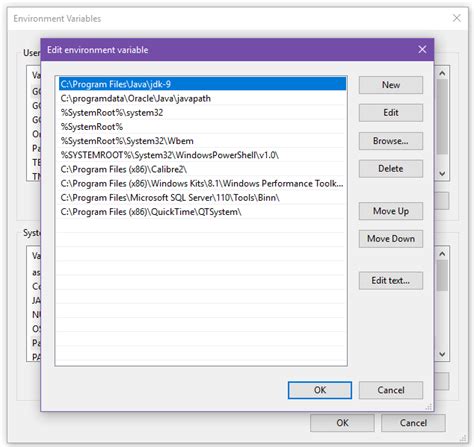 Java Tizen Install On Windows 10 Will Not Recognize Jdk 9 Installed