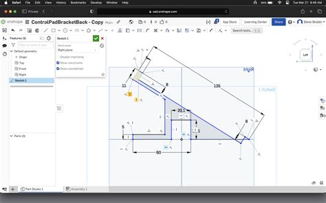 Help With Sketch Constraints Onshape