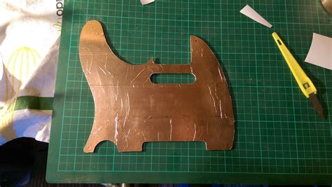 Chris Builds Guitars Telecaster Build Shielding