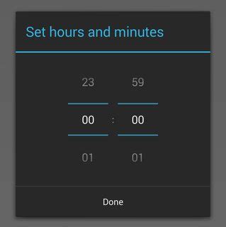 Xamarin TimePicker With Spinners Stack Overflow