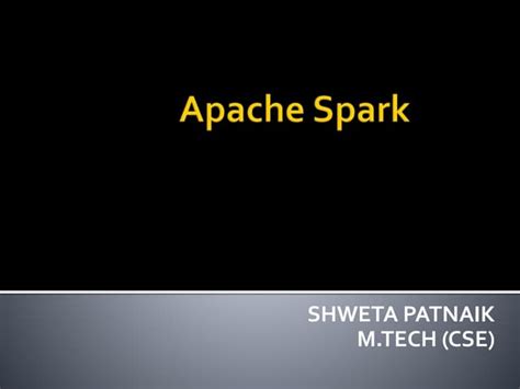 Apache Spark Installation Autosaved Ppt