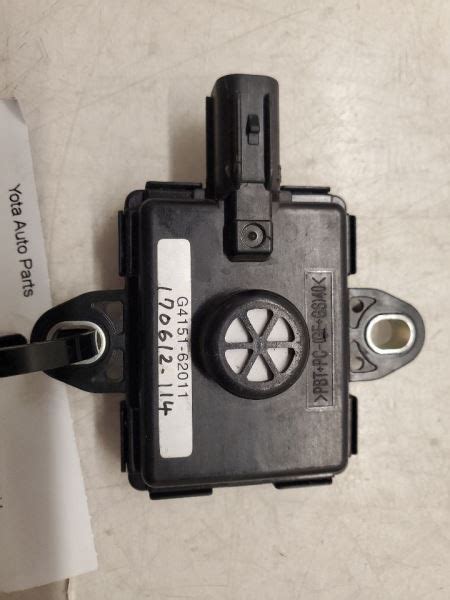 Toyota Mirai Chassis Hydrogen Detector Control Module 2016 2020