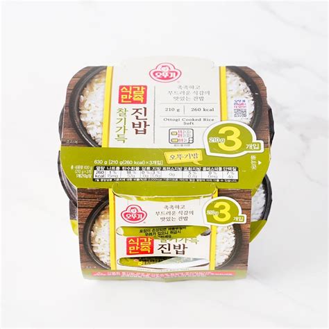 오뚜기 오뚜기밥 식감만족 찰기가득진밥 메가마트몰