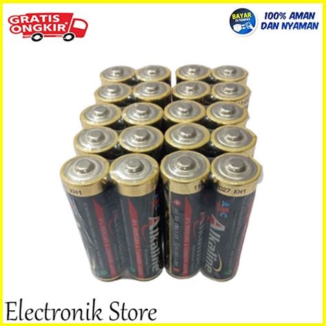 Jual Batu Baterai ABC Alkaline A A Batre ABC Alkaline Pcs AAA AA Shopee Indonesia