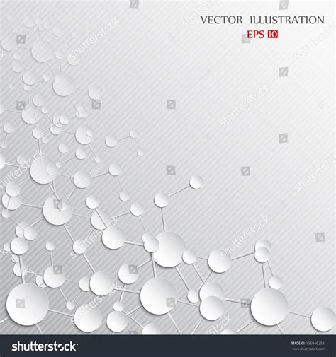 Molecular Structure Abstract Background Stock Vector Royalty Free Shutterstock