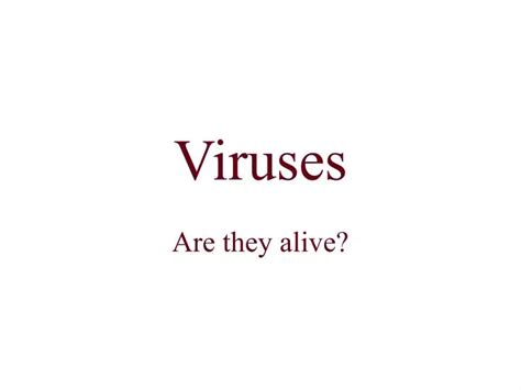 PPT Viruses PowerPoint Presentation Free Download ID 4097675