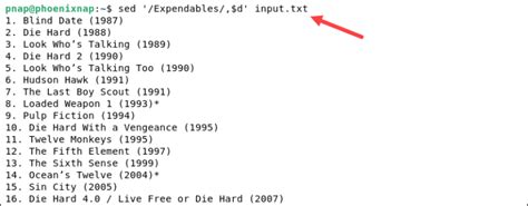 How To Use Sed Command To Delete A Line With Examples