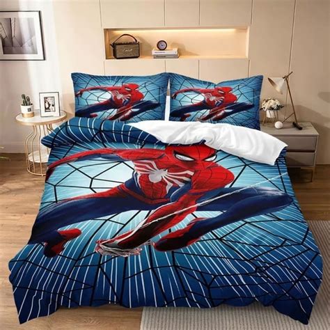 Spiderman Duvet Cover Set Bedding · Snippie