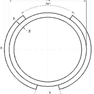 Axis Cross Section Geometry For Solution Of Moments Of Inertia The Download Scientific Diagram