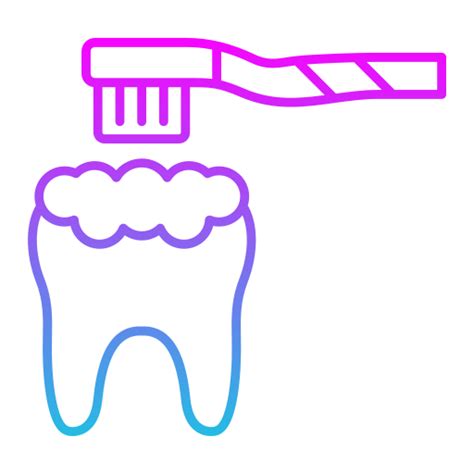 Teeth Brushing Generic Gradient Icon