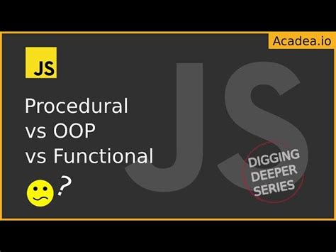 daniel yeh on linkedin ep13 oop vs functional vs procedural