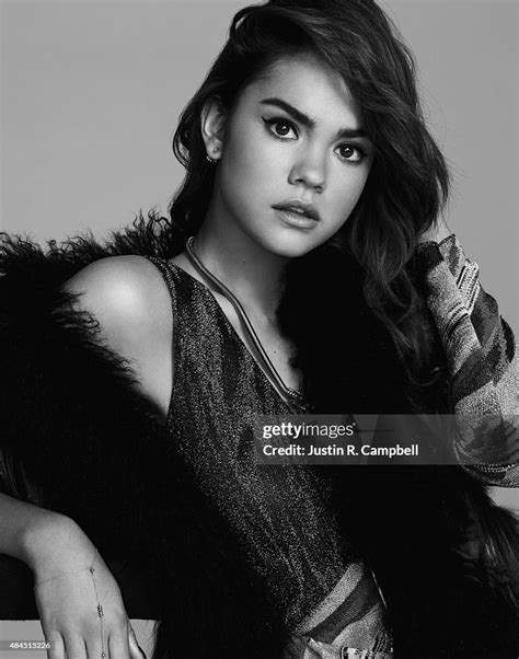 Actress Maia Mitchell Is Photographed For Just Jared On July 27 2015