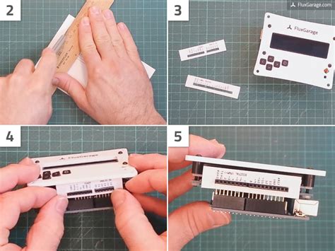 Front Plate For 16x2 LCD Keypad Shield Trybotics