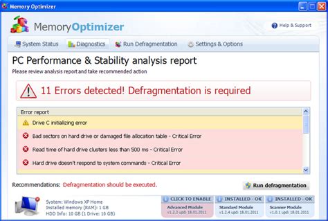 Se Débarrasser Du Rogue Memory Optimizer Undernews