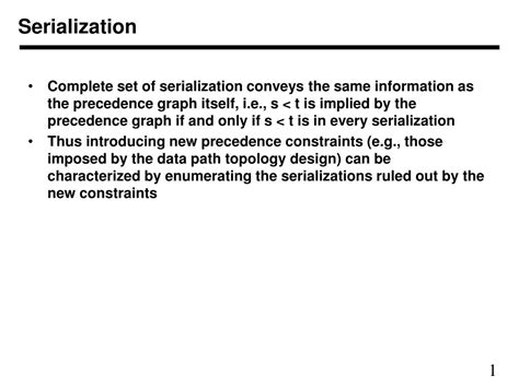 ppt serialization powerpoint presentation free download id 1831070